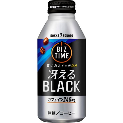 Pokka S Biztime Shaeru Black B Can 390g 1/24 – Sumotori.Trade